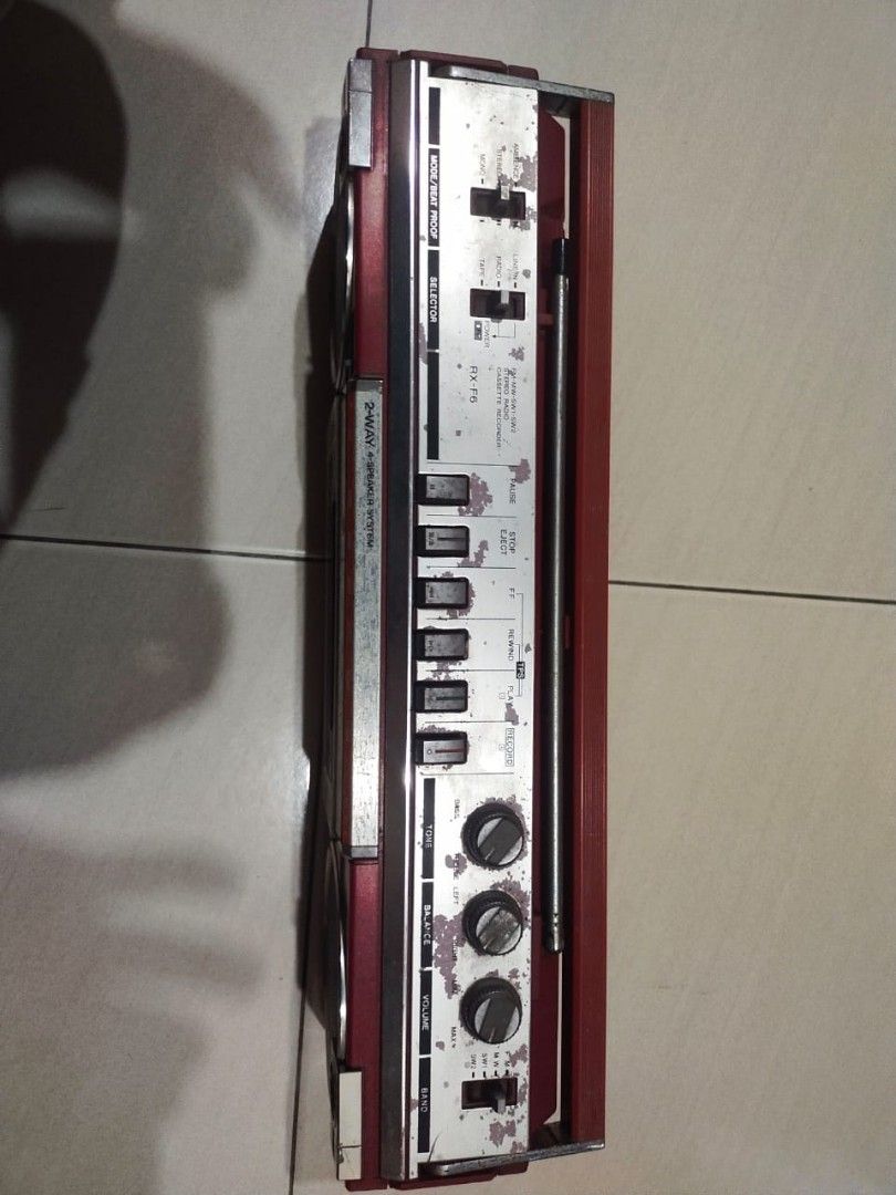 Mini national boombox, Audio, Portable Music Players on Carousell