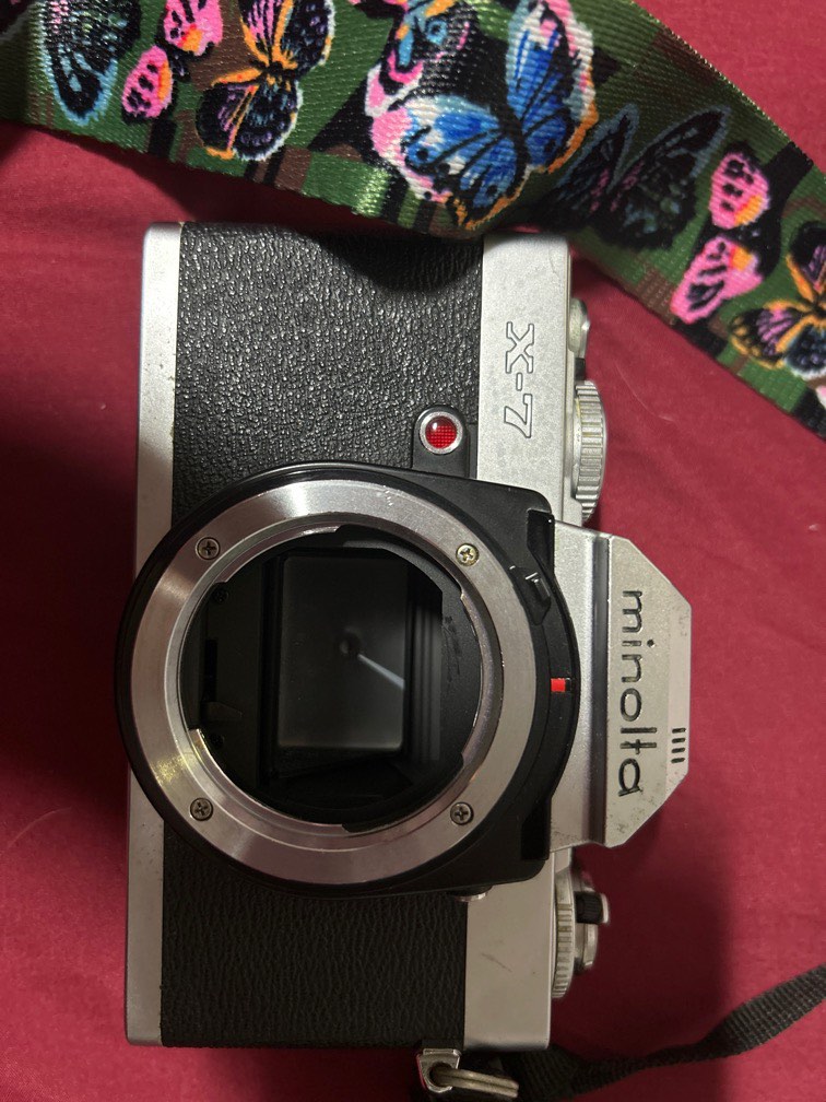 MINOLTA X7 FILM CAMERA, Photography, Cameras on Carousell