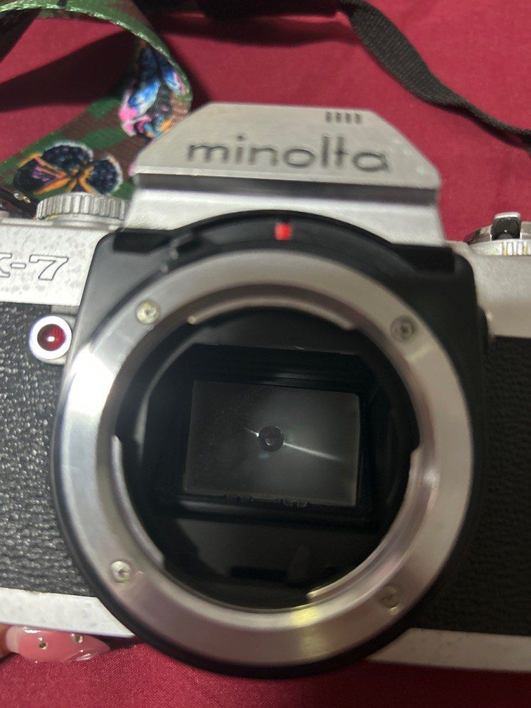 MINOLTA X7 FILM CAMERA, Photography, Cameras on Carousell