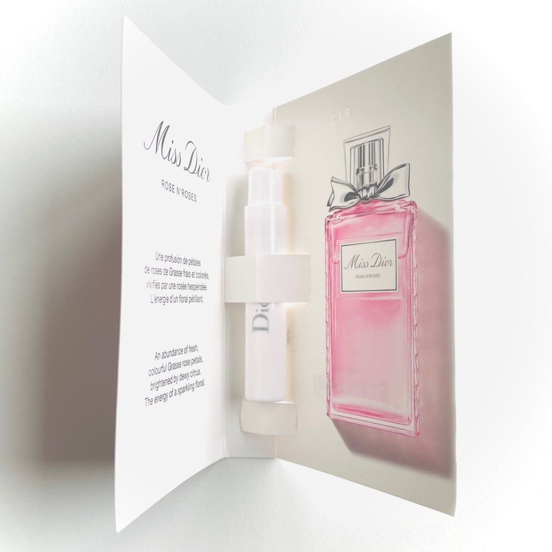 Miss Dior - Rose N' Roses (Eau de Toilette) Vial Sample, Beauty ...