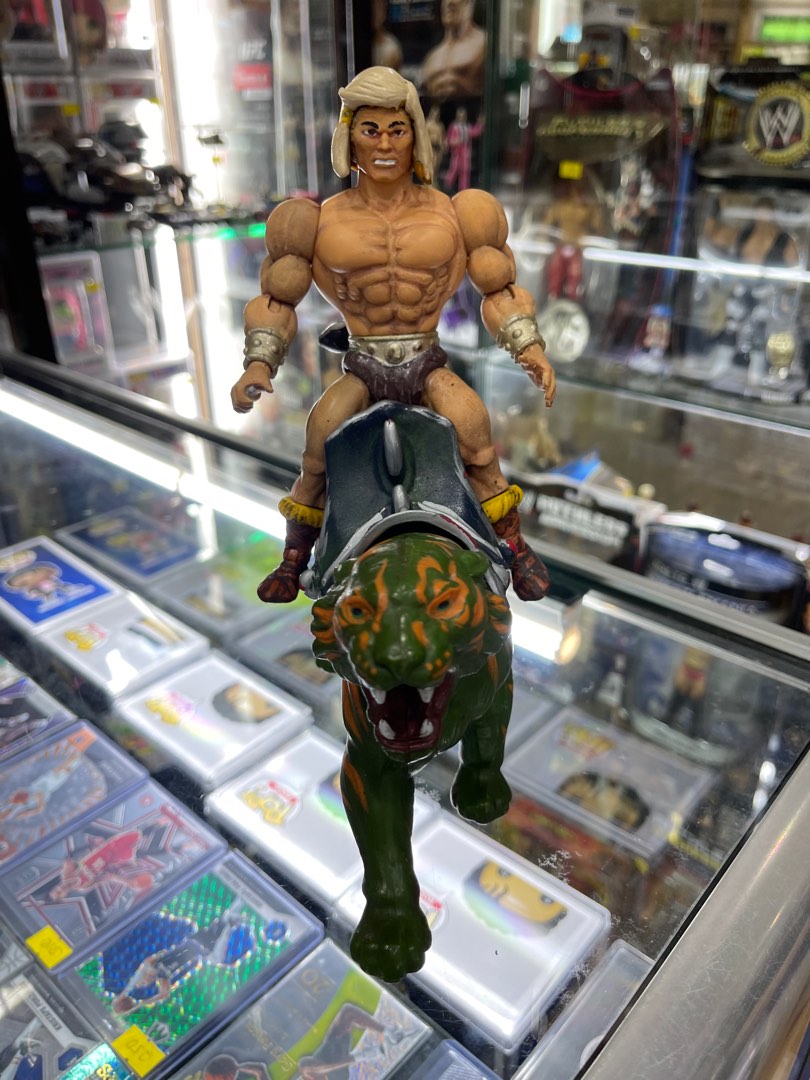MOTUC HE-MAN 1983 & Recast Customized Battlecat Set, Hobbies & Toys ...