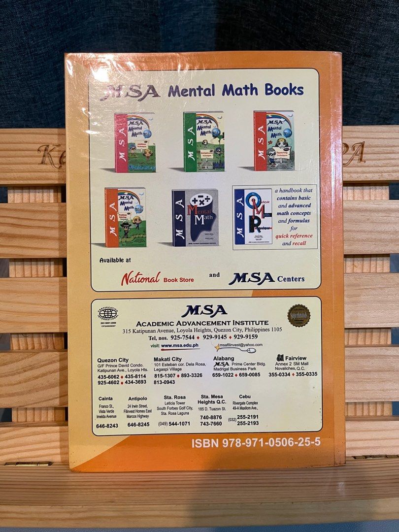 MSA Math Competition Book (College Level), Hobbies & Toys, Books ...