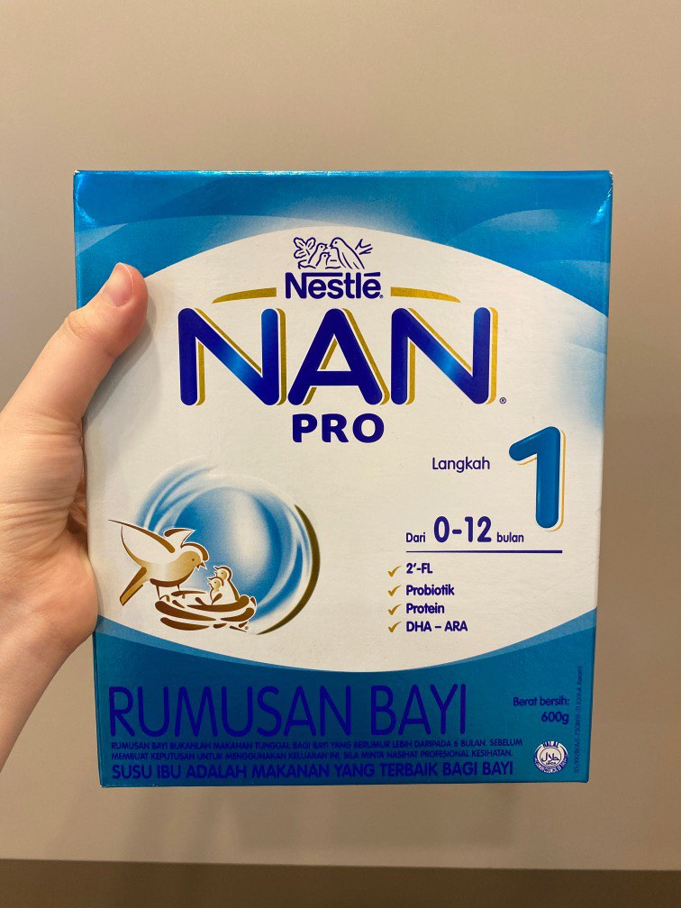 NAN PRO stage 1 600gr, Babies & Kids, Nursing & Feeding, Breastfeeding ...