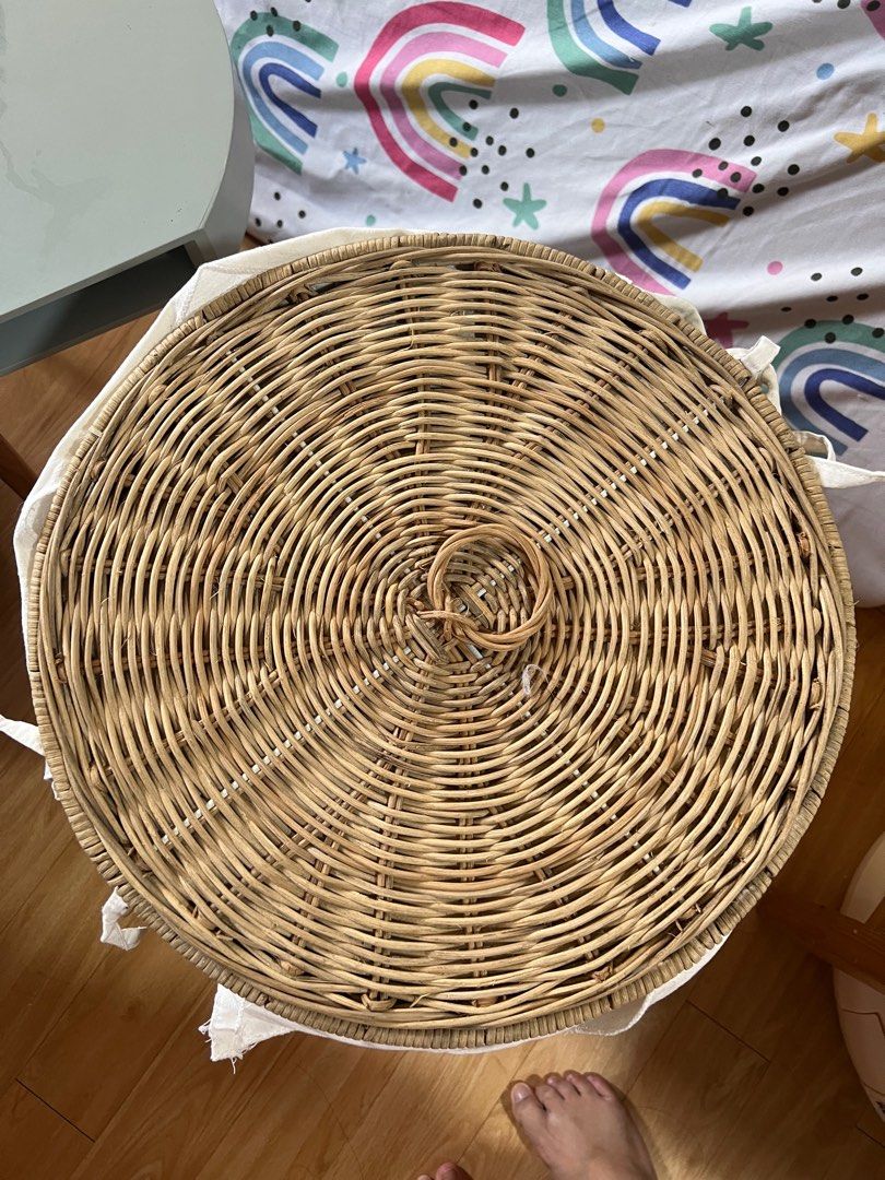 Native Laundry Basket with Lining, Furniture & Home Living, Home ...