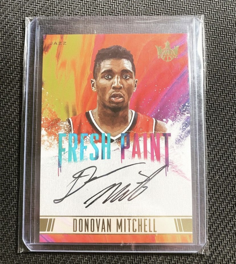 NBA Cards: Donovan Mitchell On-Card Autograph CK #/200, Hobbies & Toys ...
