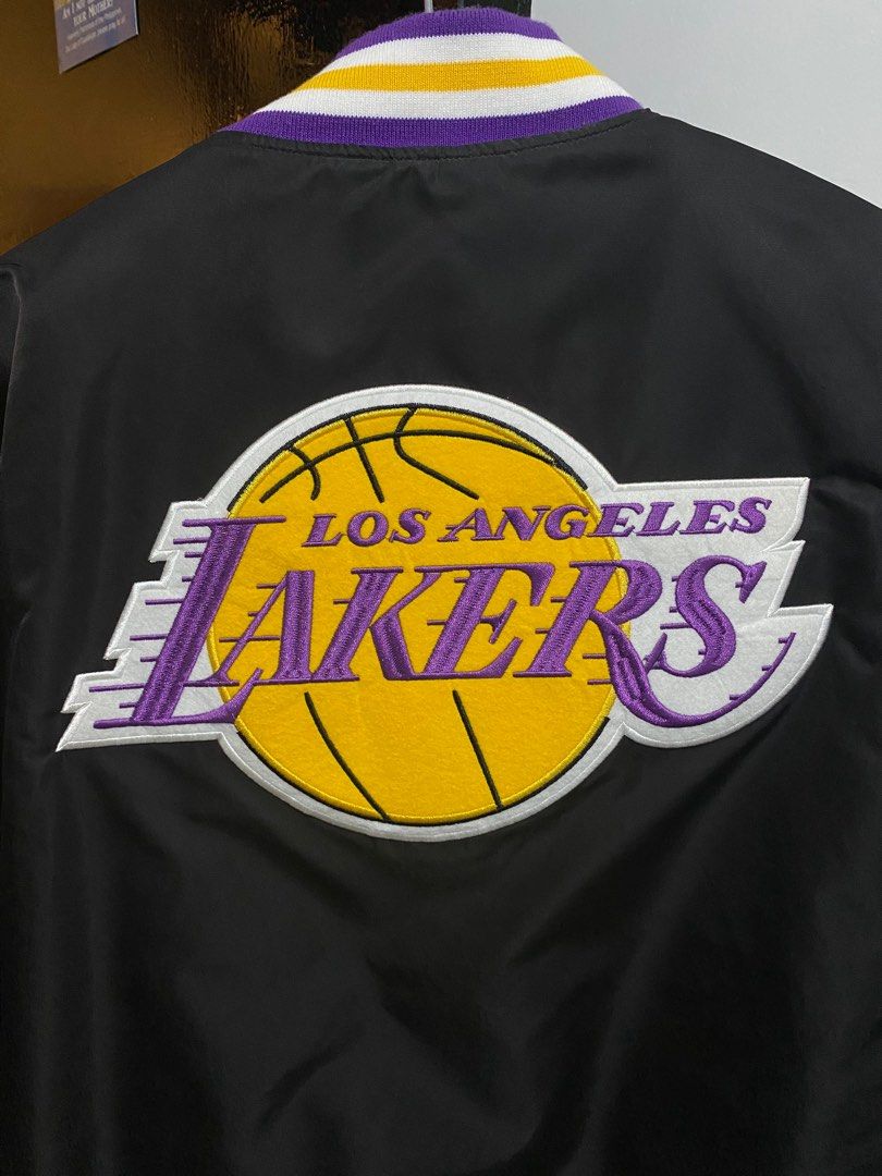 NBA Lakers Lebron James Bomber Jacket, Men's Fashion, Coats, Jackets ...