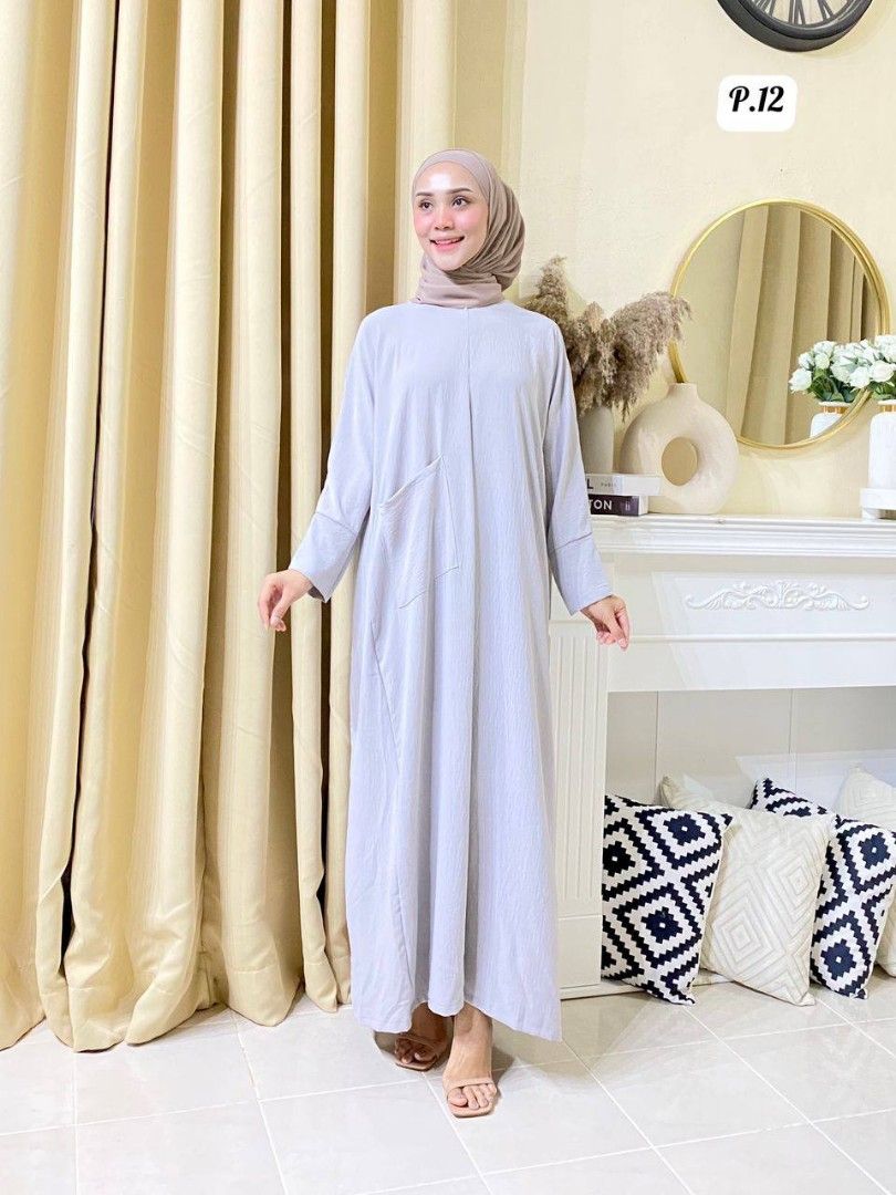 Neelofa kaftan instock, Women's Fashion, Muslimah Fashion, Kaftans ...