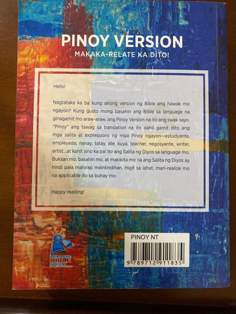 New Testament Pinoy Version, Hobbies & Toys, Books & Magazines ...