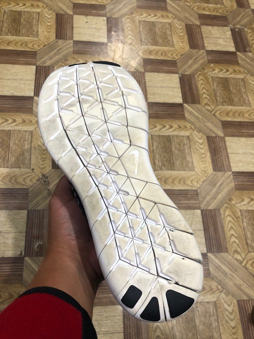 Nike Free RN Run Flyknit Black/White(28 cm), Men's Fashion, Footwear ...
