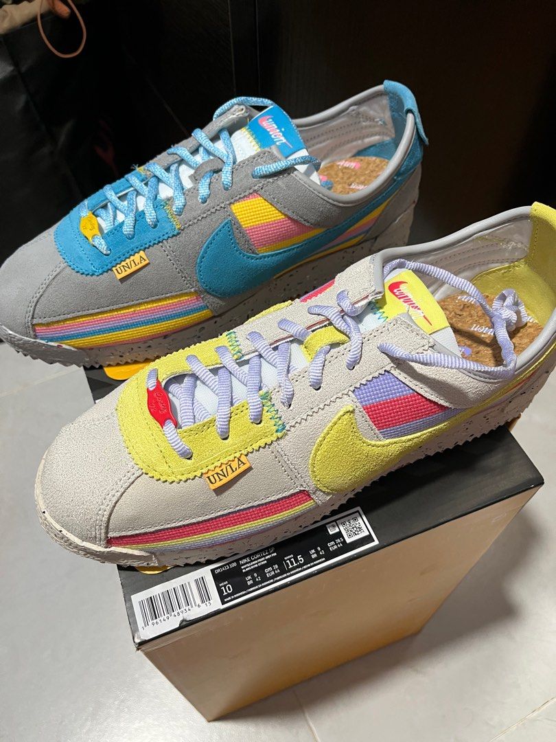 Nike nikelab x union la un/la Cortez sp, 男裝, 鞋, 波鞋 - Carousell