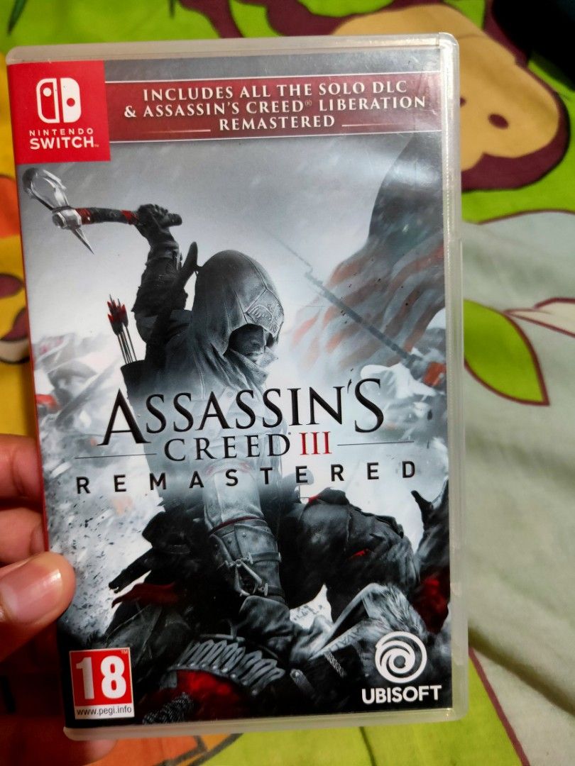 Nintendo Switch Assassins Creed Iii Remastered Assassins Creed 3