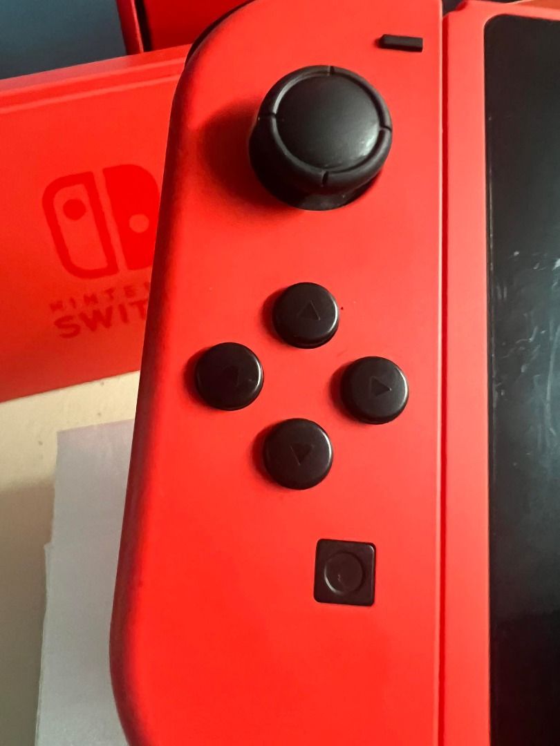 Nintendo Switch V2 Mario Edition 128GB, Video Gaming, Video Game ...