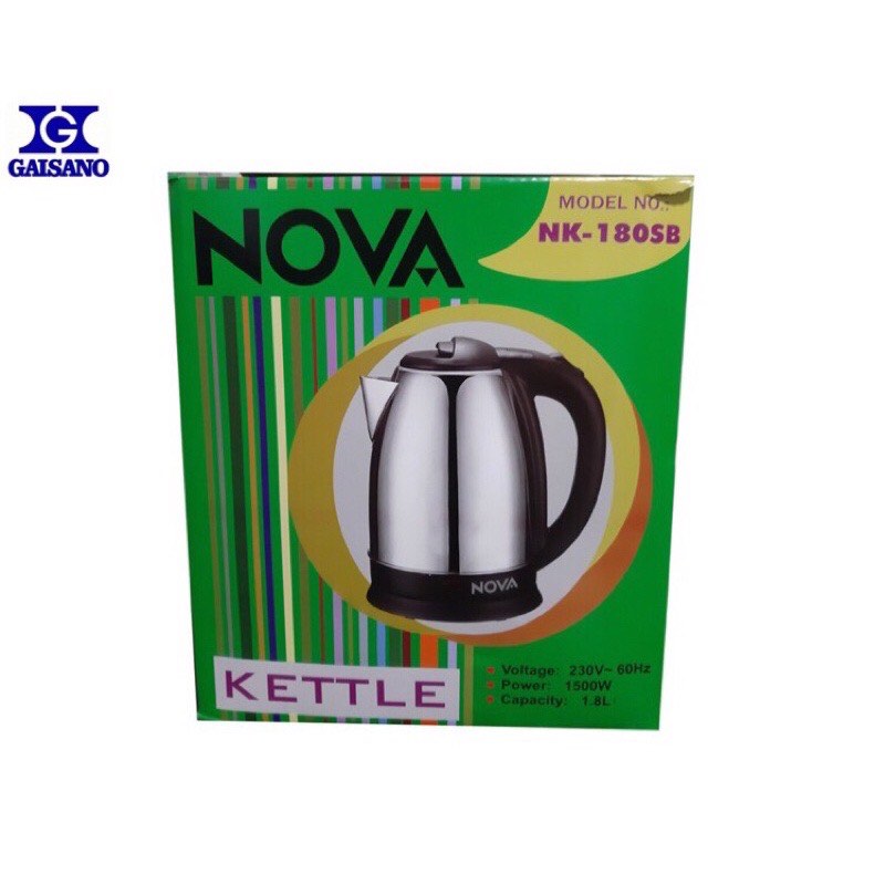 Nova Electric Kettle, TV & Home Appliances, Kitchen Appliances, Kettles & Airpots on Carousell