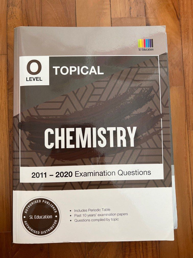 O Level Chemistry TYS with model solutions booklet, Hobbies & Toys ...