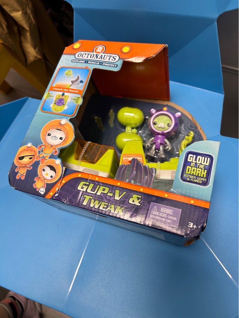Octonauts Gup V &Tweak, 興趣及遊戲, 玩具 & 遊戲類 - Carousell