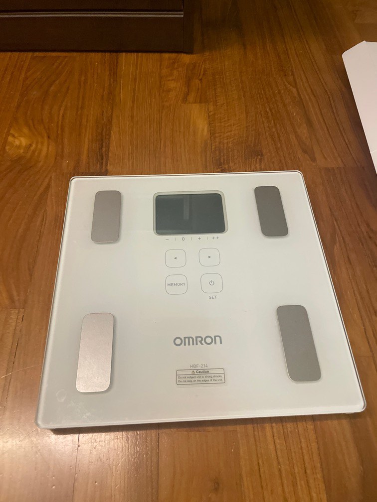 Omron Body Composition Weighing scale, Health & Nutrition, Health ...