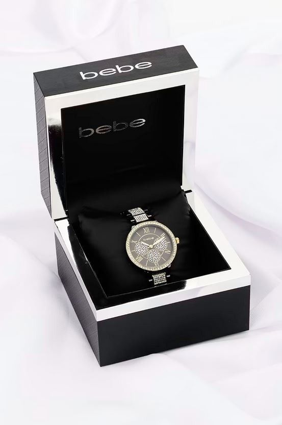Original Bebe Analog Watch - Gold/Black, Women's Fashion, Watches ...