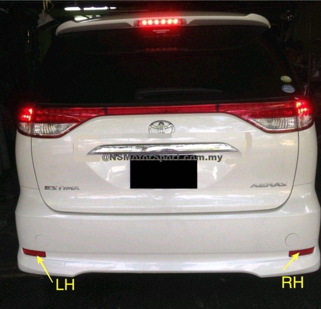 Original Toyota Estima ACR50 /VELLFIRE /ALPHARD ANH20 Rear Bumper ...