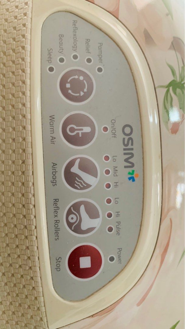 Osim OS-373 uStiletto foot massager reflexology, Health & Nutrition, Massage Devices on Carousell