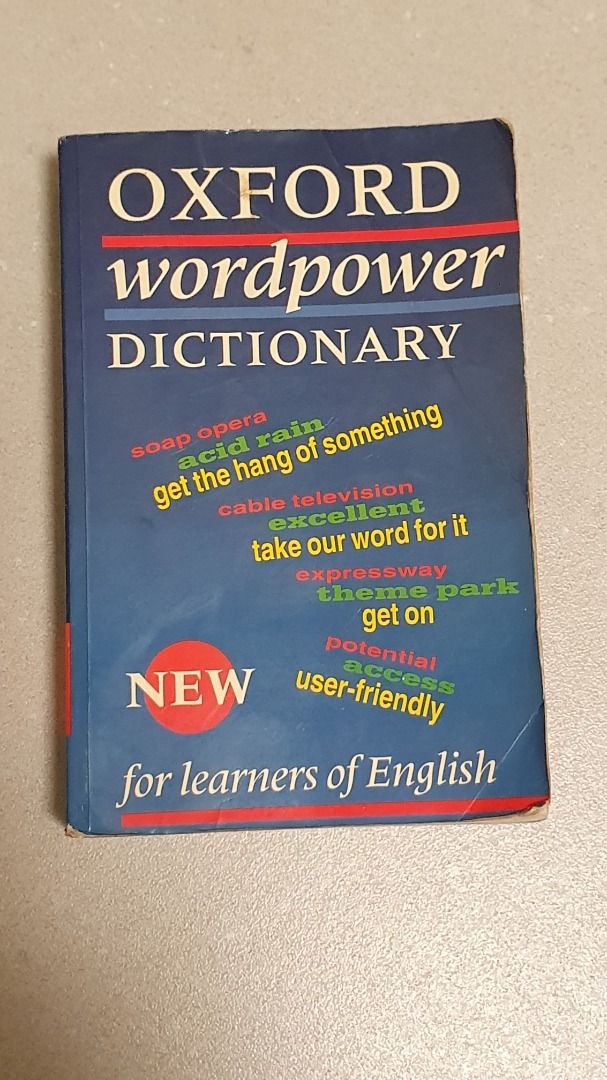OXFORD Wordpower Dictionary, Hobbies & Toys, Books & Magazines, Fiction ...