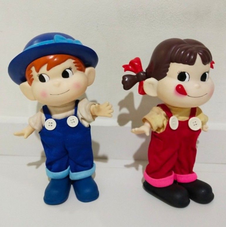 Pekko and pokko chan figure, Hobbies & Toys, Toys & Games on Carousell