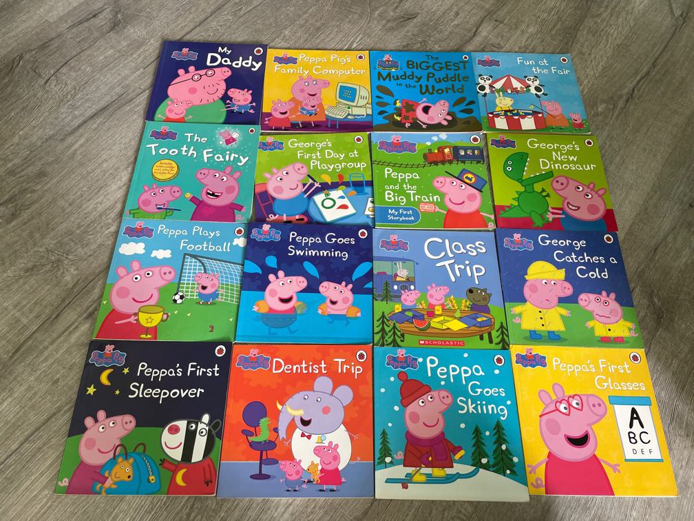 Peppa Pig Books - 16 of them, Hobbies & Toys, Books & Magazines ...