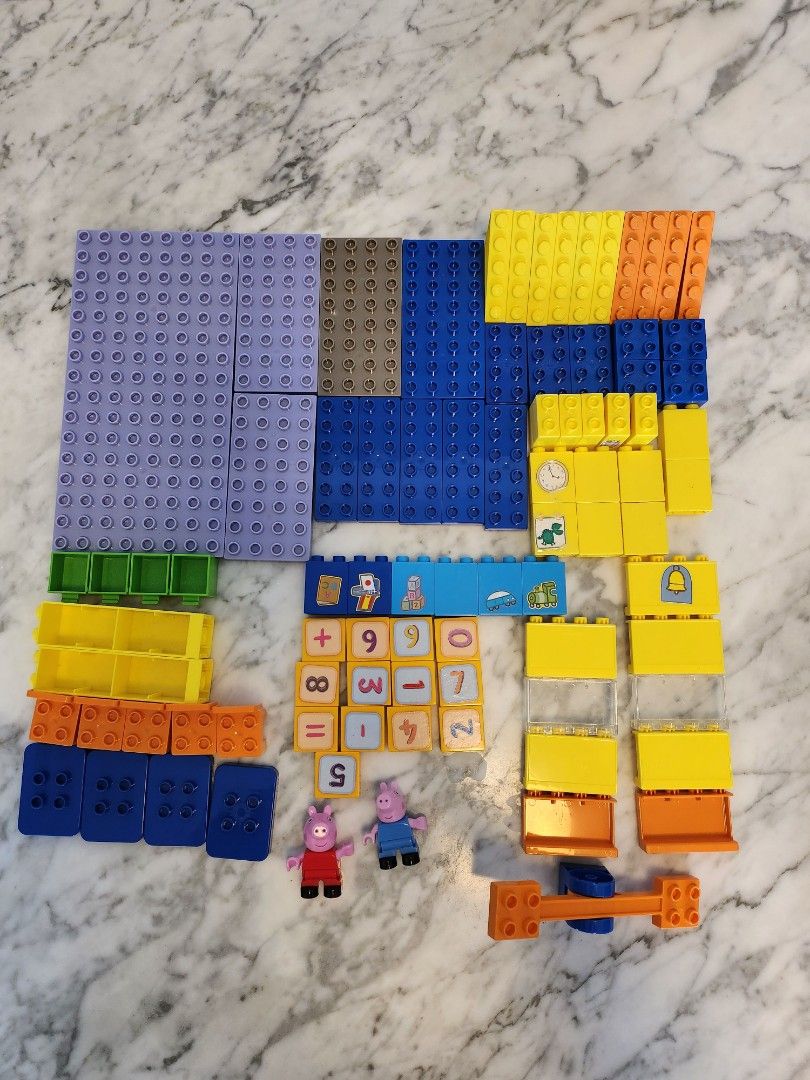 Peppa Pig school construction set, PlayBIG bloxx, Hobbies & Toys, Toys ...