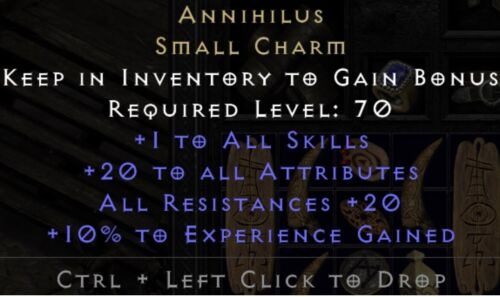 Perfect Annihilus (Non-Ladder) Diablo 2 Resurrected (Desktop version ...