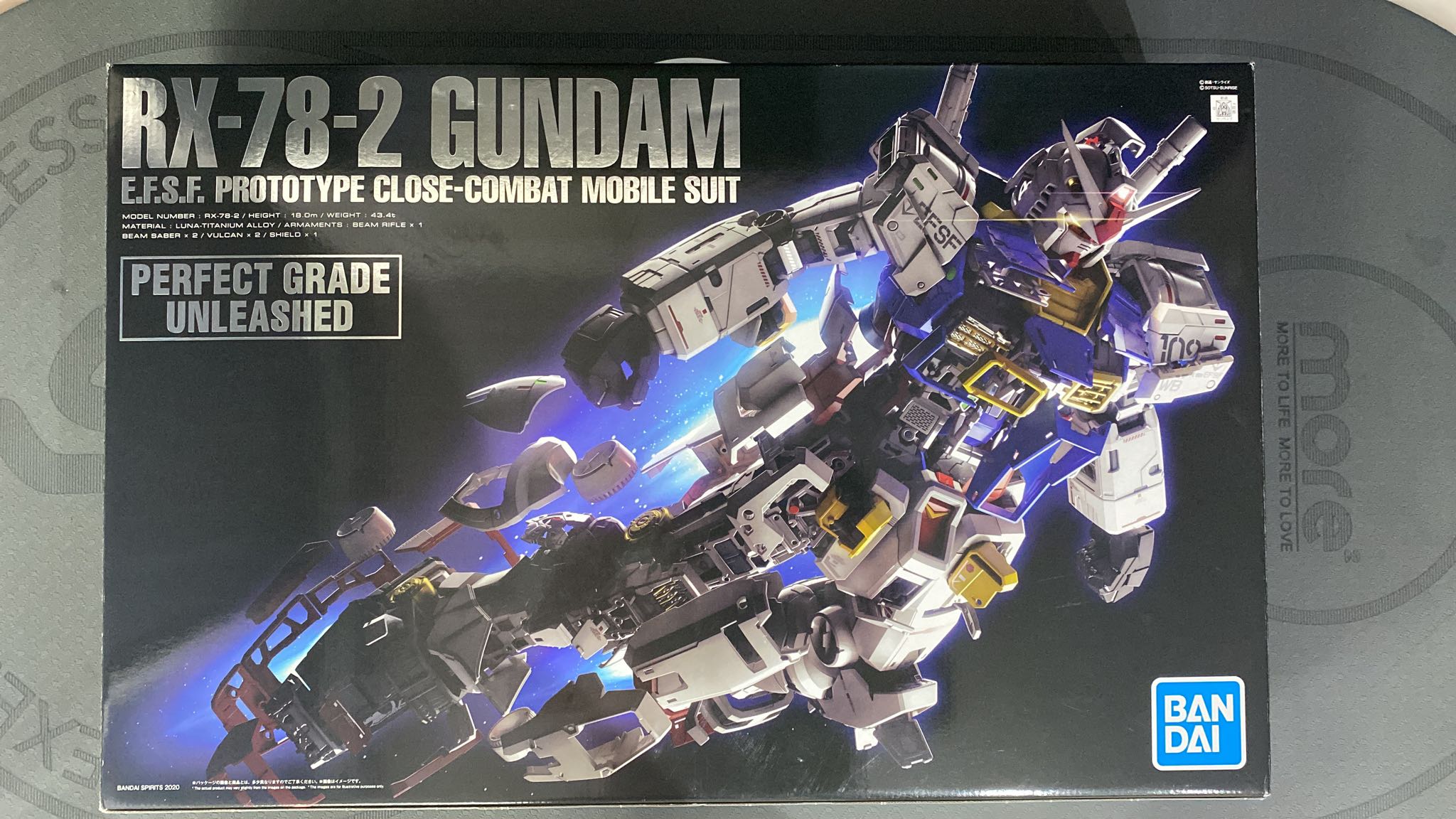 PG Unleashed RX-78-2 Gundam, Hobbies & Toys, Toys & Games on Carousell