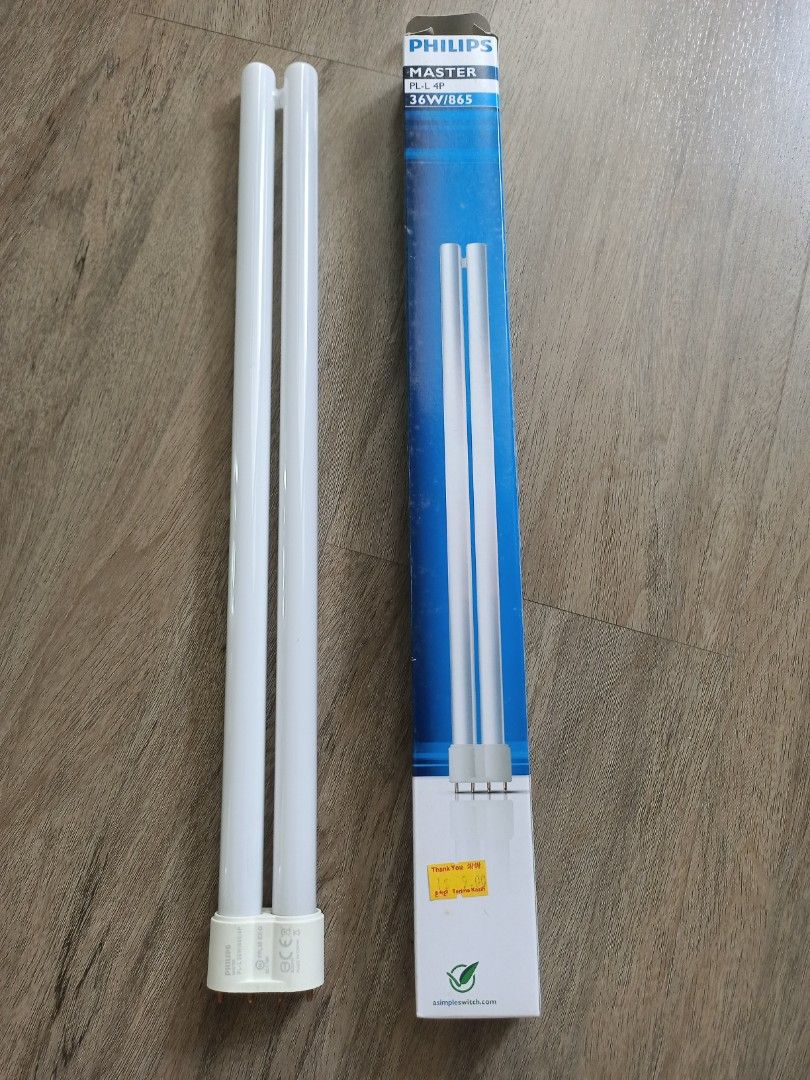 Philips MASTER PL-L 4P 36W, Furniture & Home Living, Lighting & Fans ...