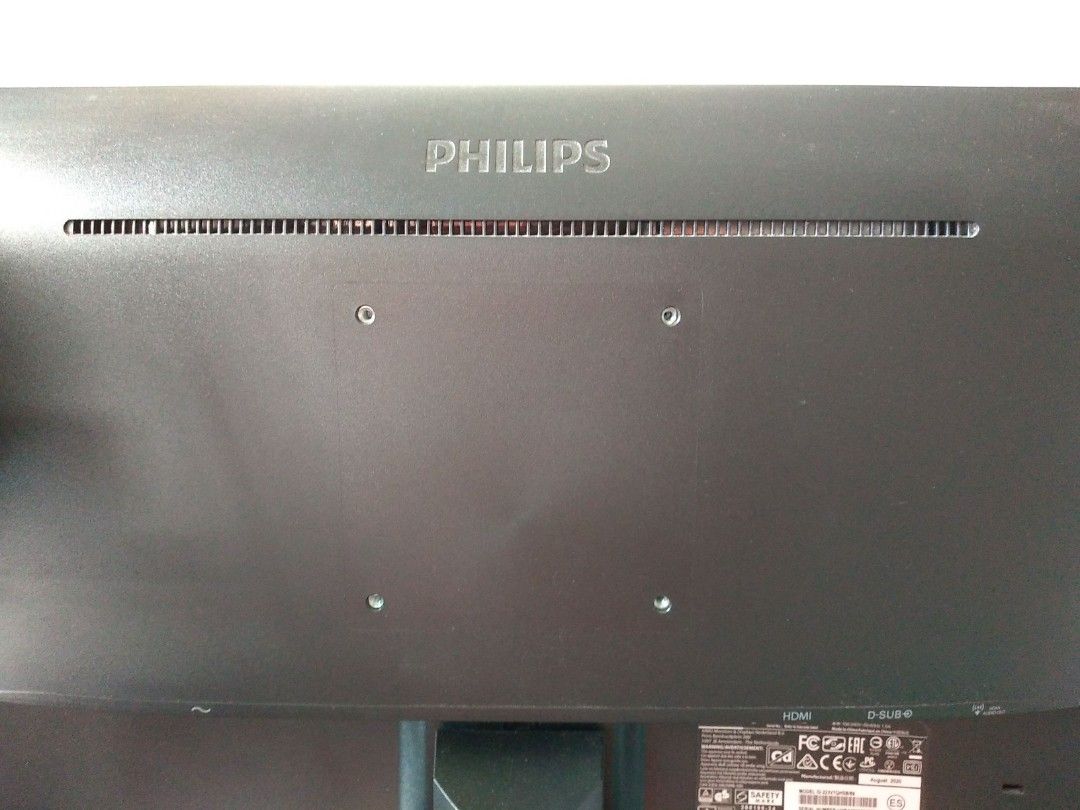 Philips Monitor 22inch V line LowBlue mode, Computers & Tech, Desktops ...