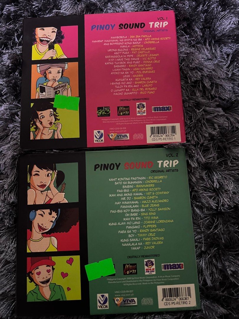 Pinoy Sound Trip Vol 1 and 2, Hobbies & Toys, Music & Media, CDs & DVDs ...
