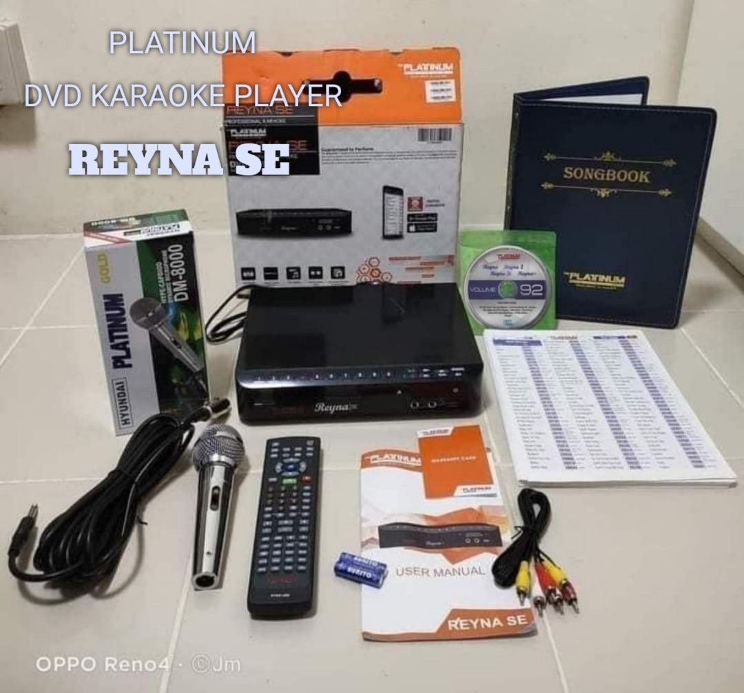 PLATINUM DVD KARAOKE PLAYERS, TV & Home Appliances, TV & Entertainment, Blu-Ray & Media Players ...