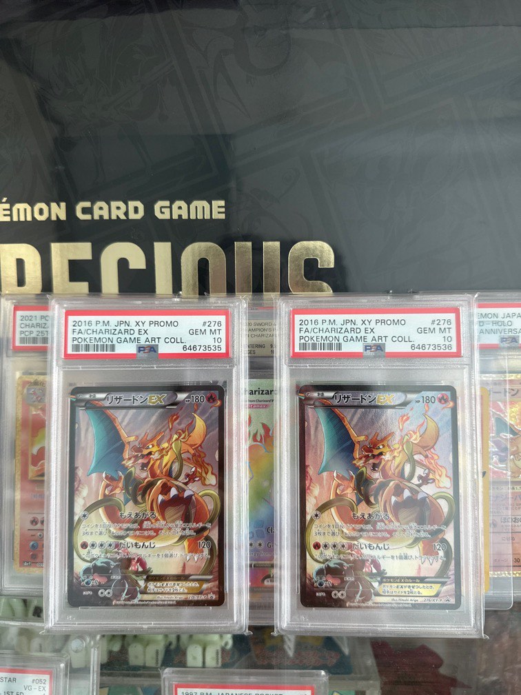 Pokemon Japanese XY Promo Game Art Collection Magazine Charizard 276/XY ...