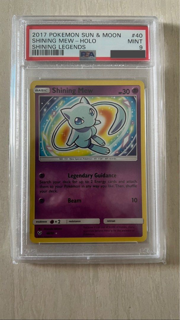 Pokemon Shining Mew English PSA 9, Hobbies & Toys, Toys & Games on ...