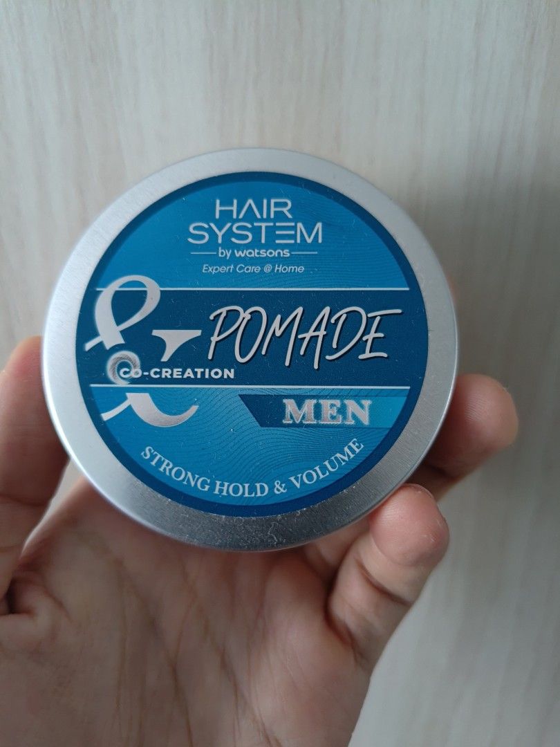 Pomade (Strong Hold & Volume), Beauty & Personal Care, Hair on Carousell