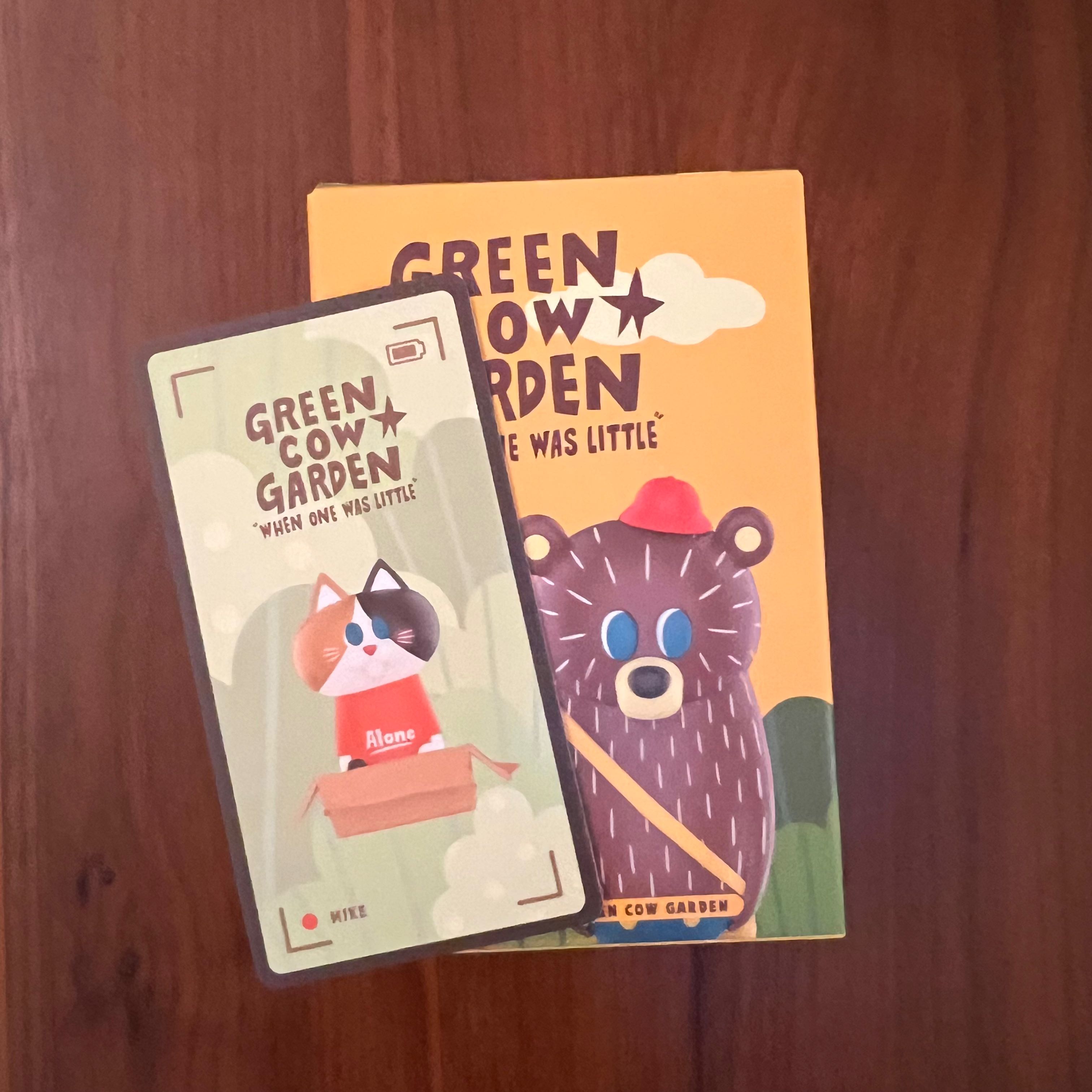 Pop Mart Green Cow Garden Mike, Hobbies & Toys, Toys & Games on Carousell