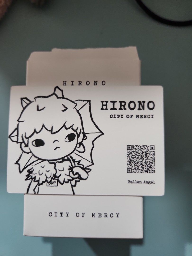Popmart - Hirono city of mercy (fallen angel), Hobbies & Toys, Toys ...