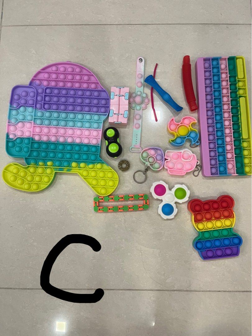 Poppit fidget toy $8 for all ASMR, Hobbies & Toys, Toys & Games on ...