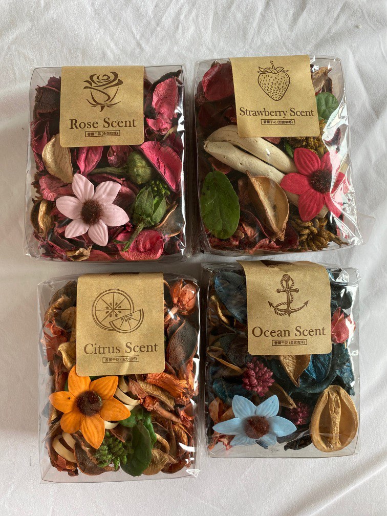Potpourri - Green Pantry: Rose, Strawberry, Citrus, Ocean, Furniture ...