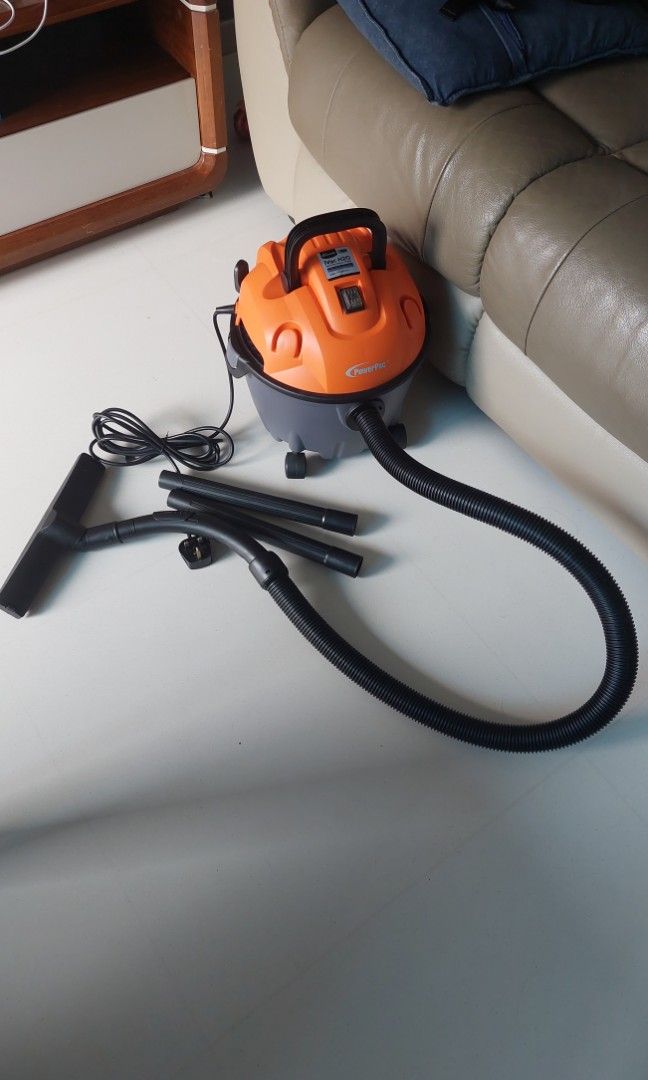 Power Pac PPV1500 Wet & Dry Vacuum Cleaner, TV & Home Appliances ...