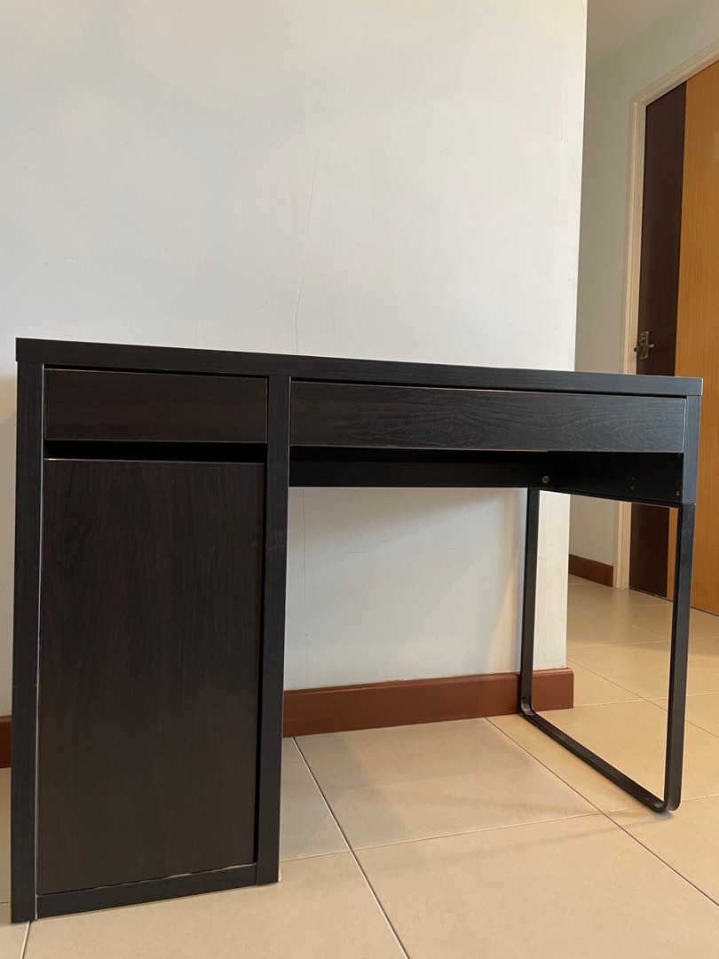 Preloved Ikea Micke Desk / Study Table, Furniture & Home Living ...