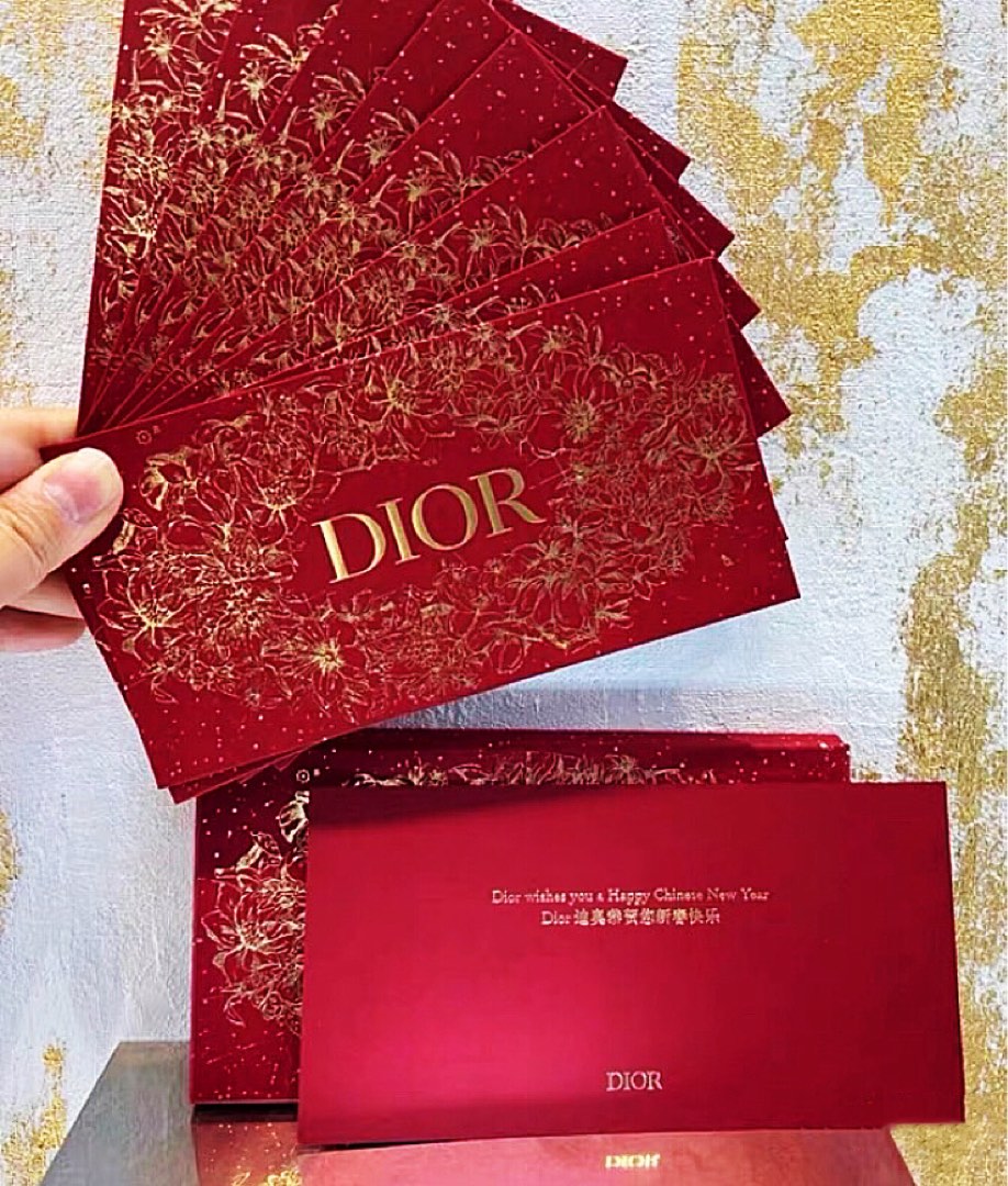 Preorder Dior beaute 2023 rabbit year red packet, Everything Else ...