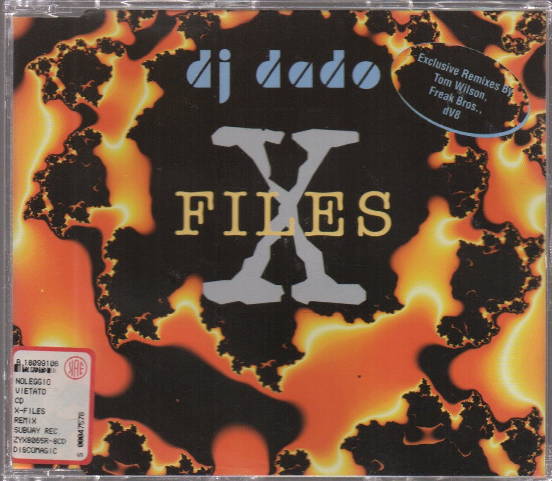 [Pre-owned] DJ Dado - X-Files Single (Out Of Print) POCD4190, Hobbies & Toys, Music & Media, CDs ...