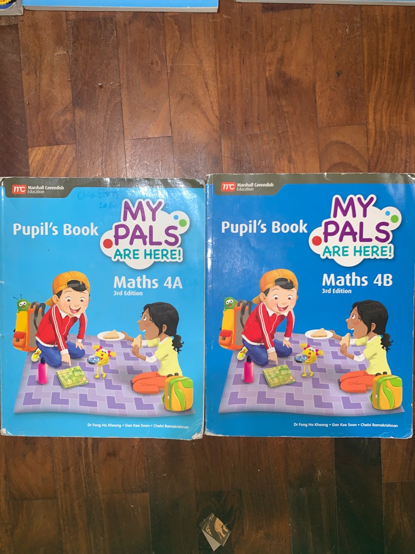 Primary 4 Pupils Book Math 4A and 4B, Hobbies & Toys, Books & Magazines ...