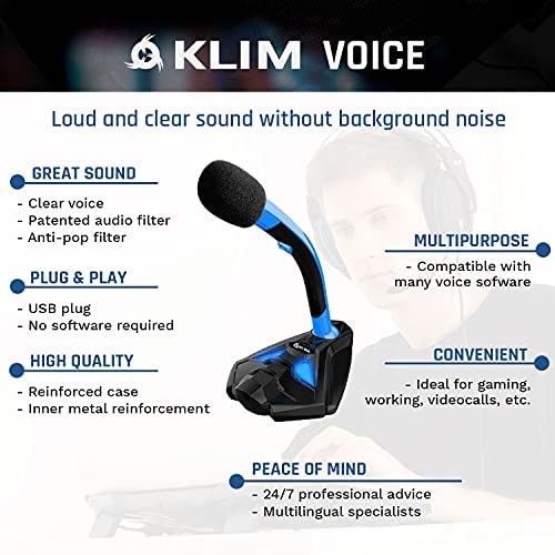 Professional USB Desk Microphone for Computer Gaming, Zoom, Recording ...