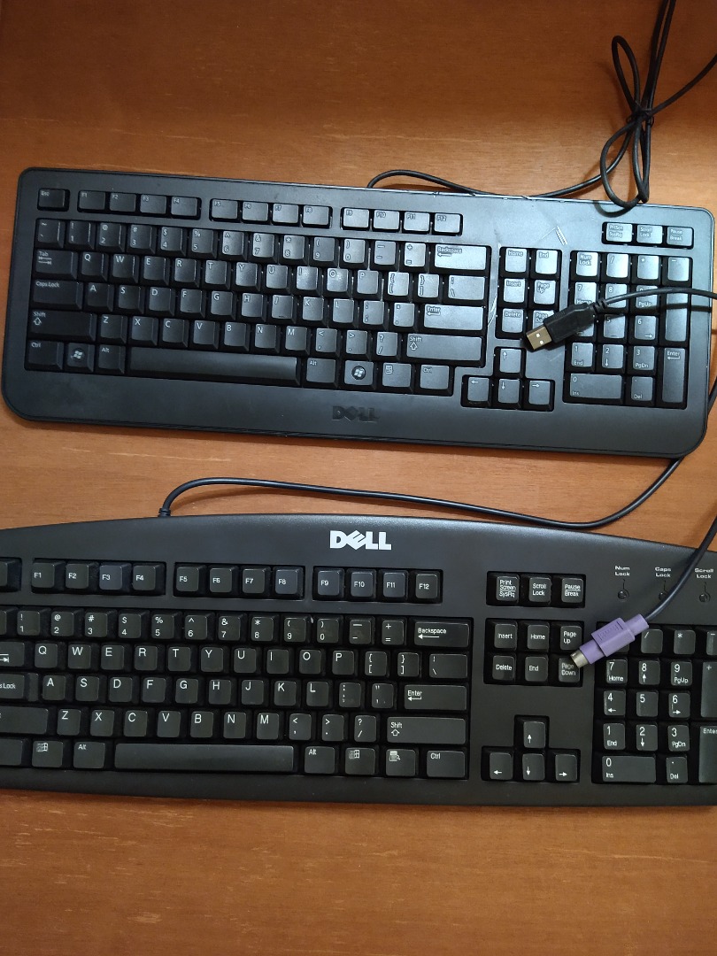 ps2 keyboard / usb keyboard, 電腦＆科技, 電腦周邊及配件, 電腦鍵盤及相關產品 - Carousell