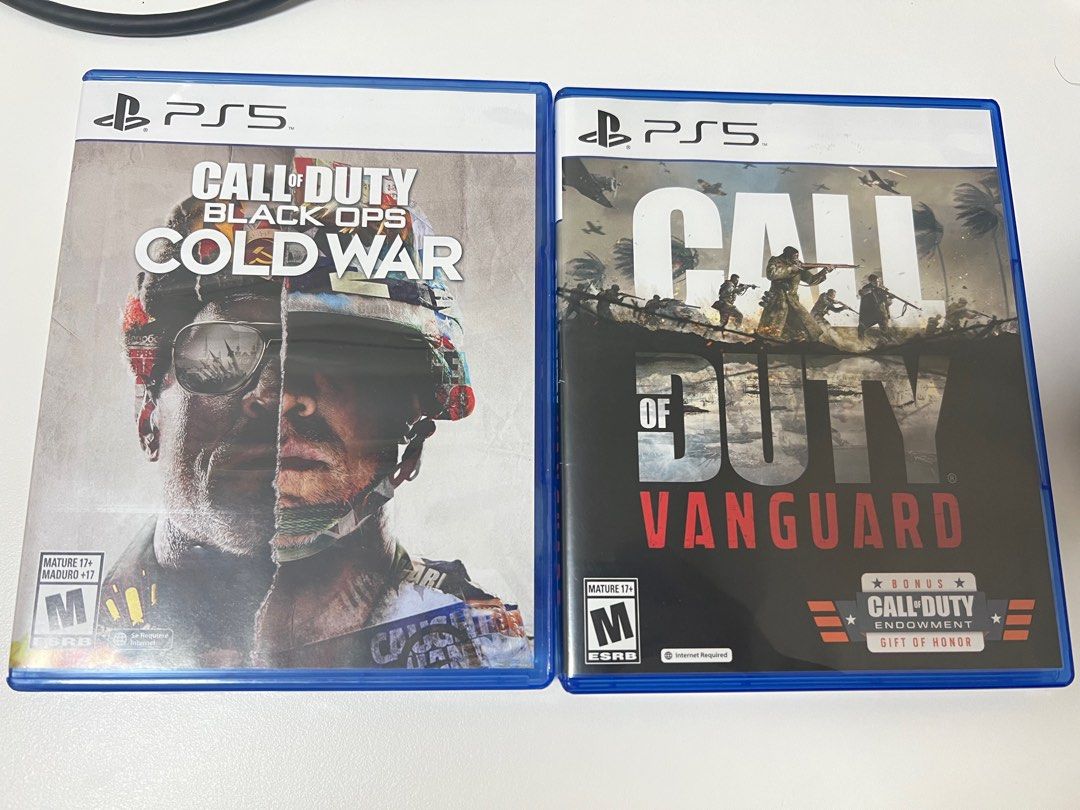 PS5 Call of Duty Black Ops cold war Vanguard COD, Video Gaming, Video ...
