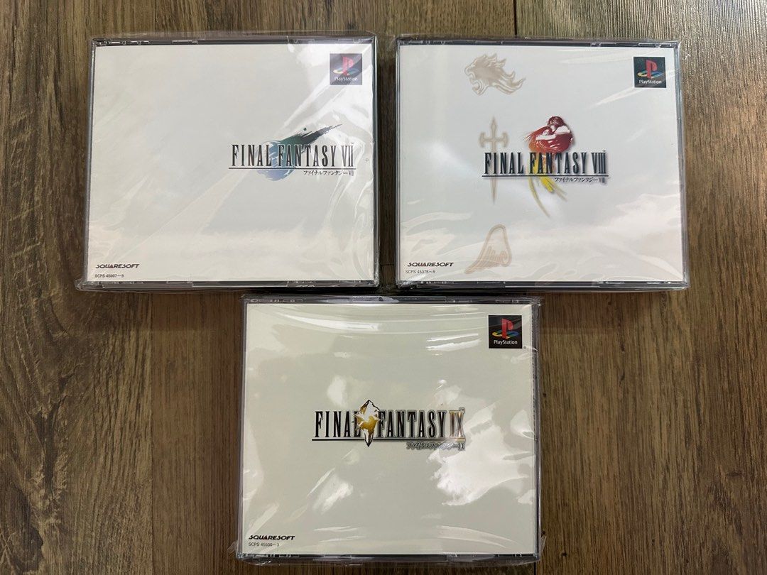 PS Final Fantasy VII VIII IX 7 8 9 最終幻想 太空戰士 PS2 PS3 PS4 PS5 可用, 電子遊戲, 電子遊戲, PlayStation - Carousell