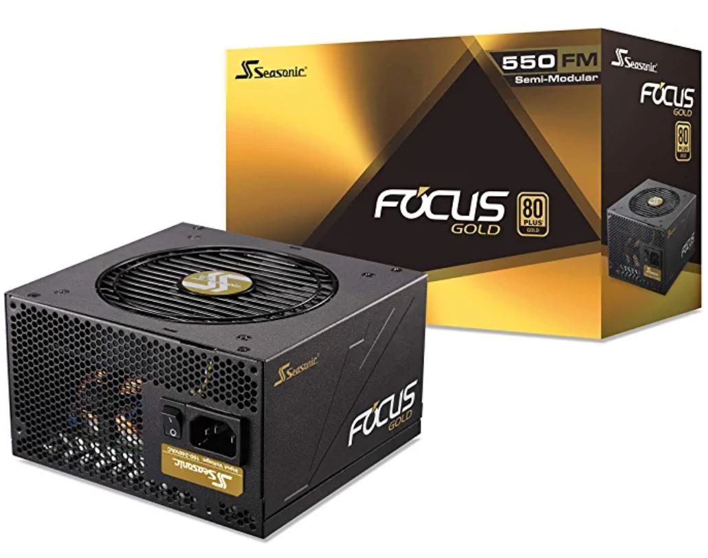 PSU Seasonic Focus FM-550W Gold Semi-modular (Warranty till 2026 ...